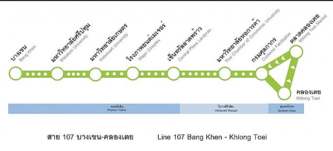 Finally Bangkok buses have route maps inside - Blog Thailandee.com